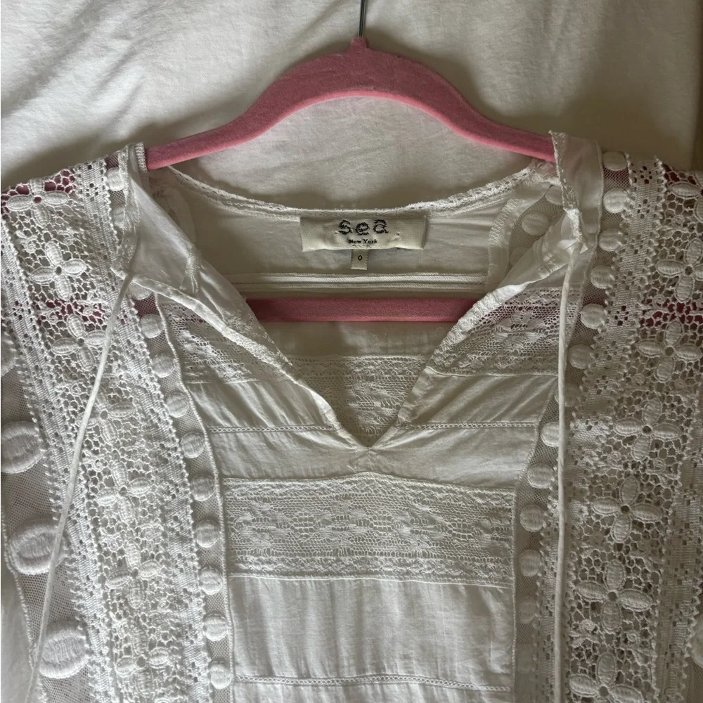 Sea New York | Tops | Sea New York Lace Blouse | Poshmark